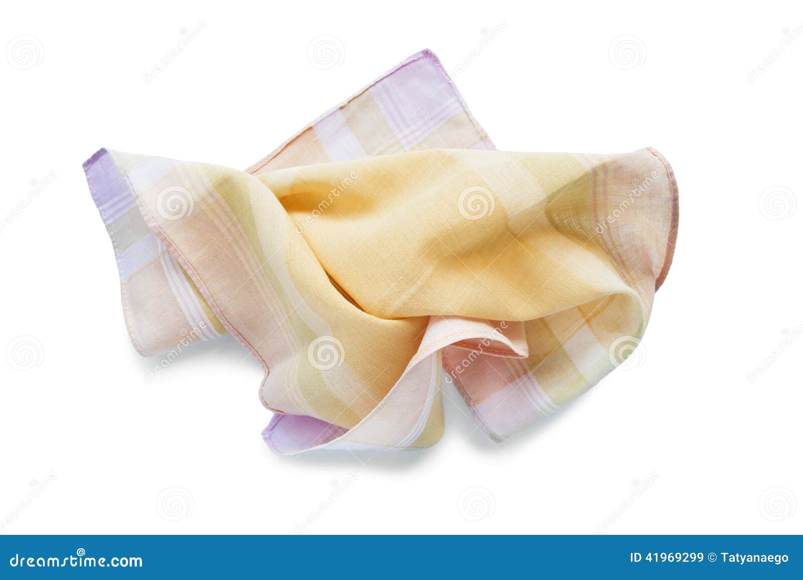 Handkerchief stock image. Image of isolated, kerchief - 41969299