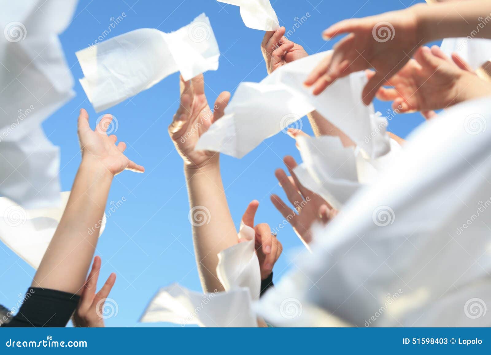 Handkerchief on the Sky stock image. Image of abschied - 51598403