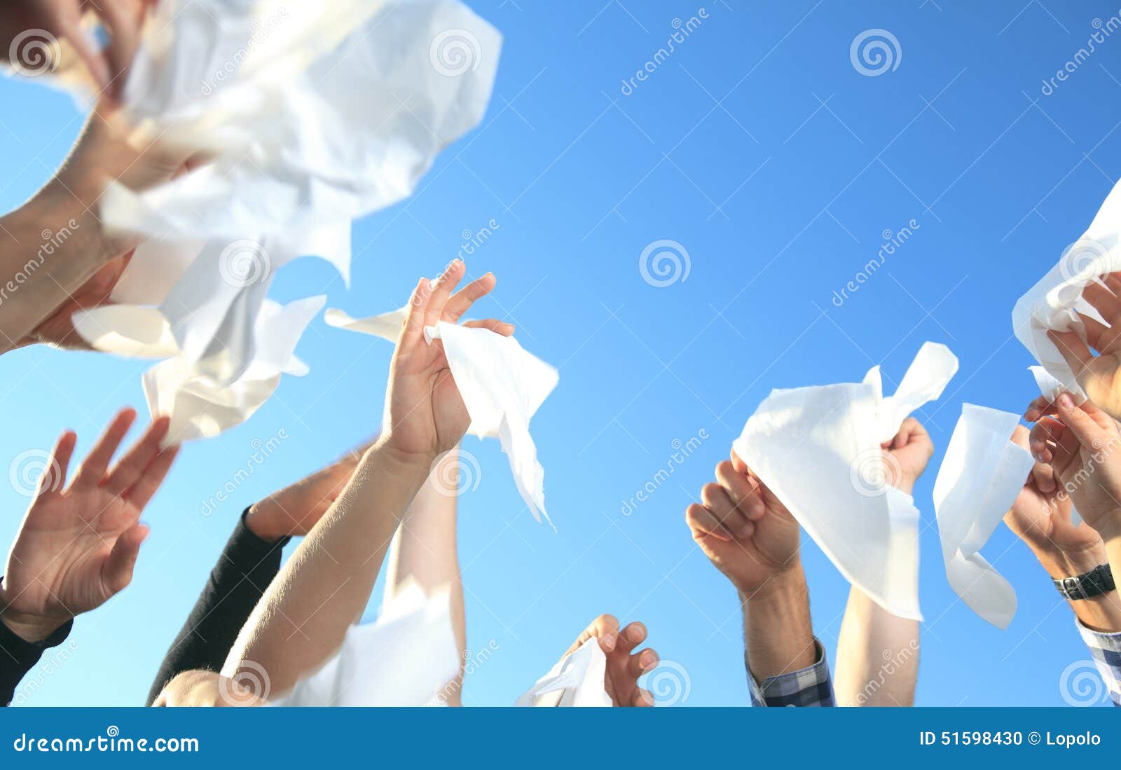 Handkerchief on the Sky stock photo. Image of clean, consoling - 51598430