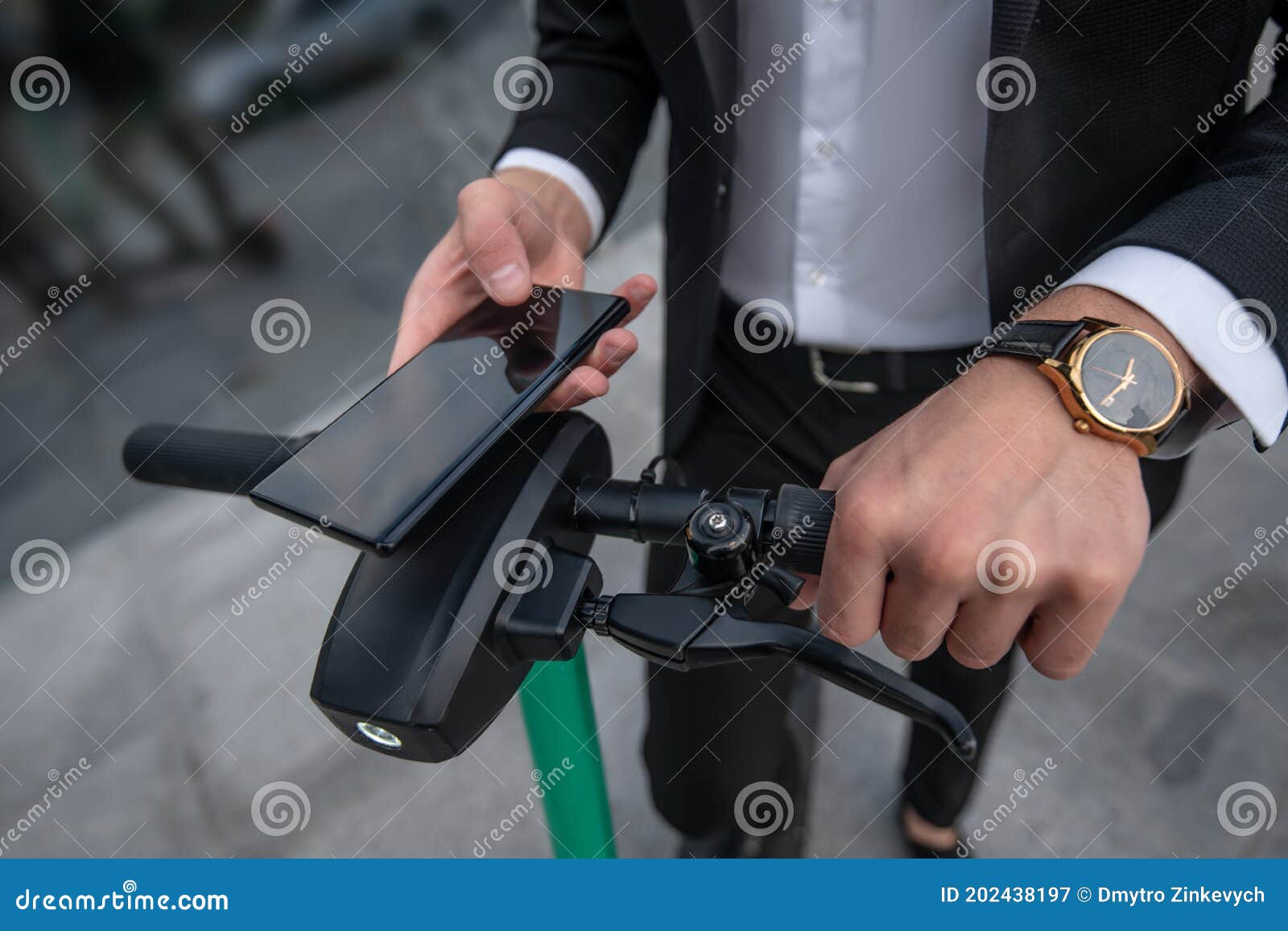 Close Up Picture of Mans Hands Holding a Handle Bar Stock Image - Image ...