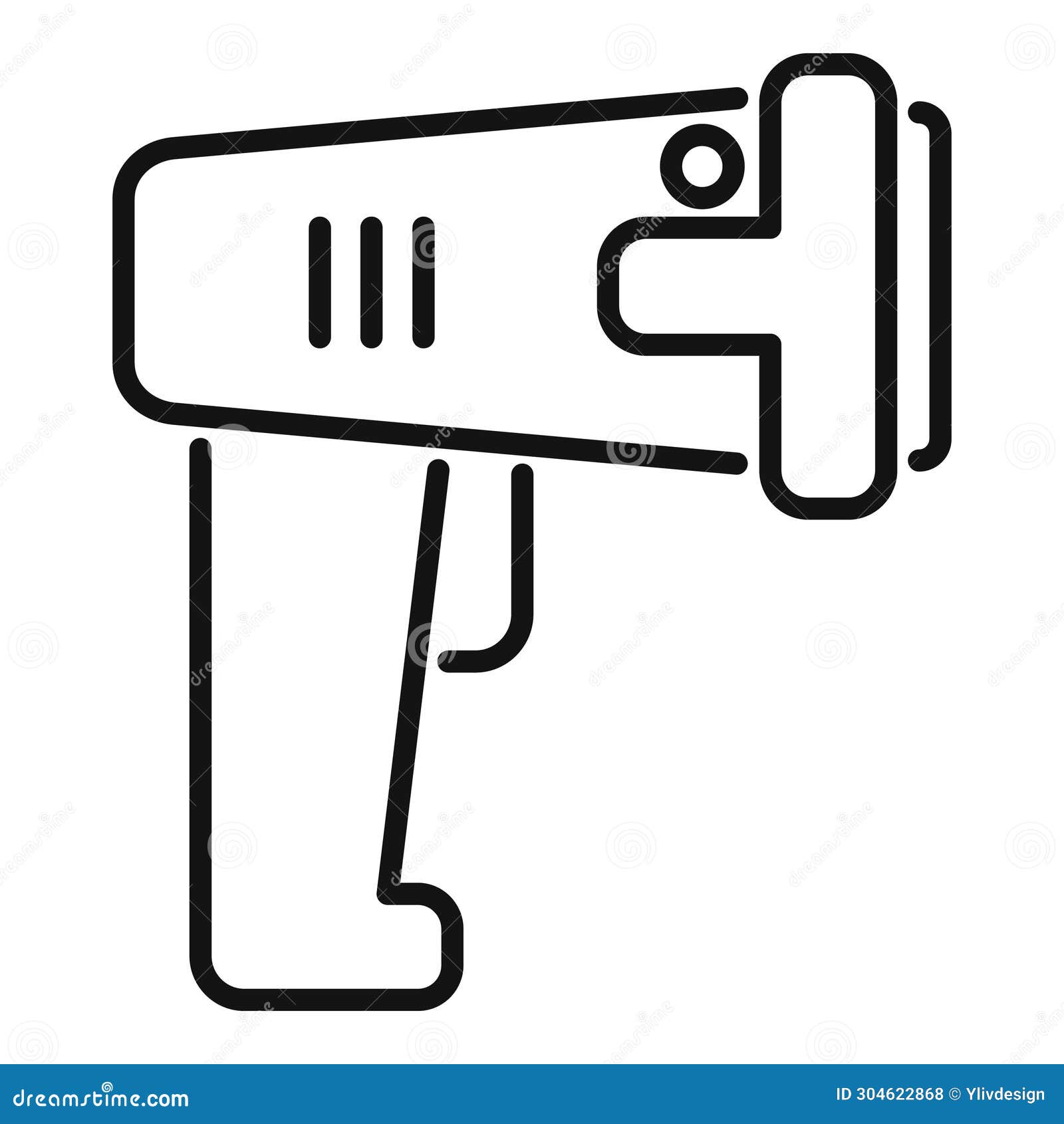 Handle Bar Code Scanner Icon Outline Vector. Check Ticket Stock ...