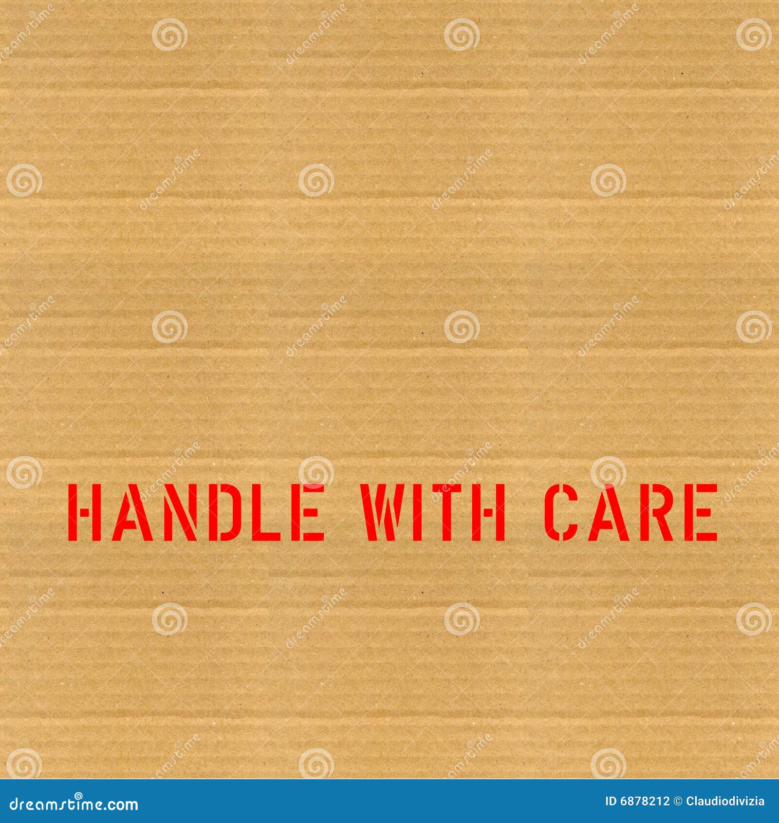 Handle with care stock photo. Image of packet, paper, handle - 6878212