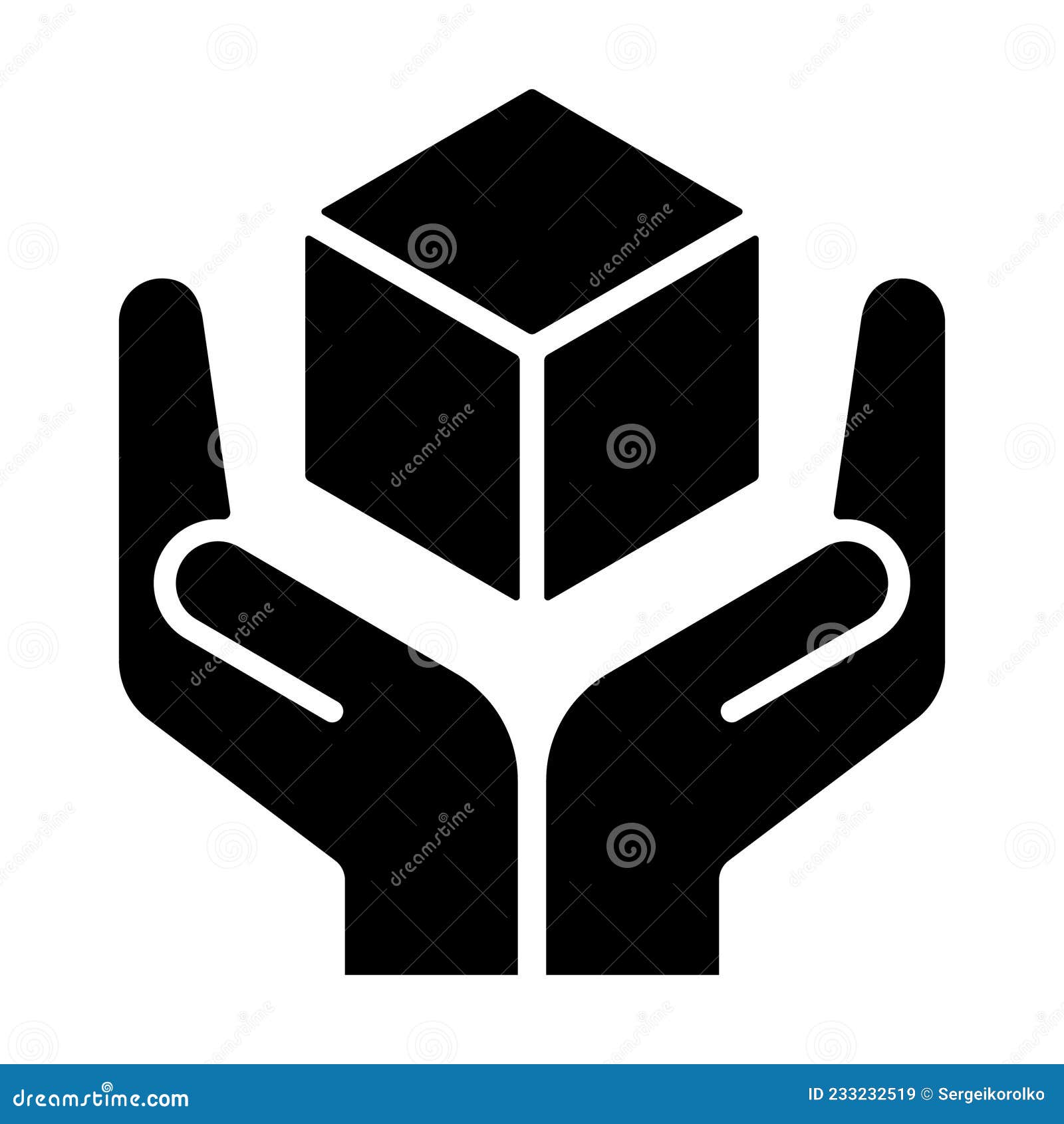 Handle with Care Packaging Symbol, Vector Illustration Stock Vector ...