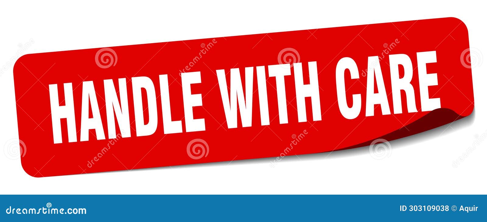Handle with Care Sticker. Handle with Care Label Stock Vector ...