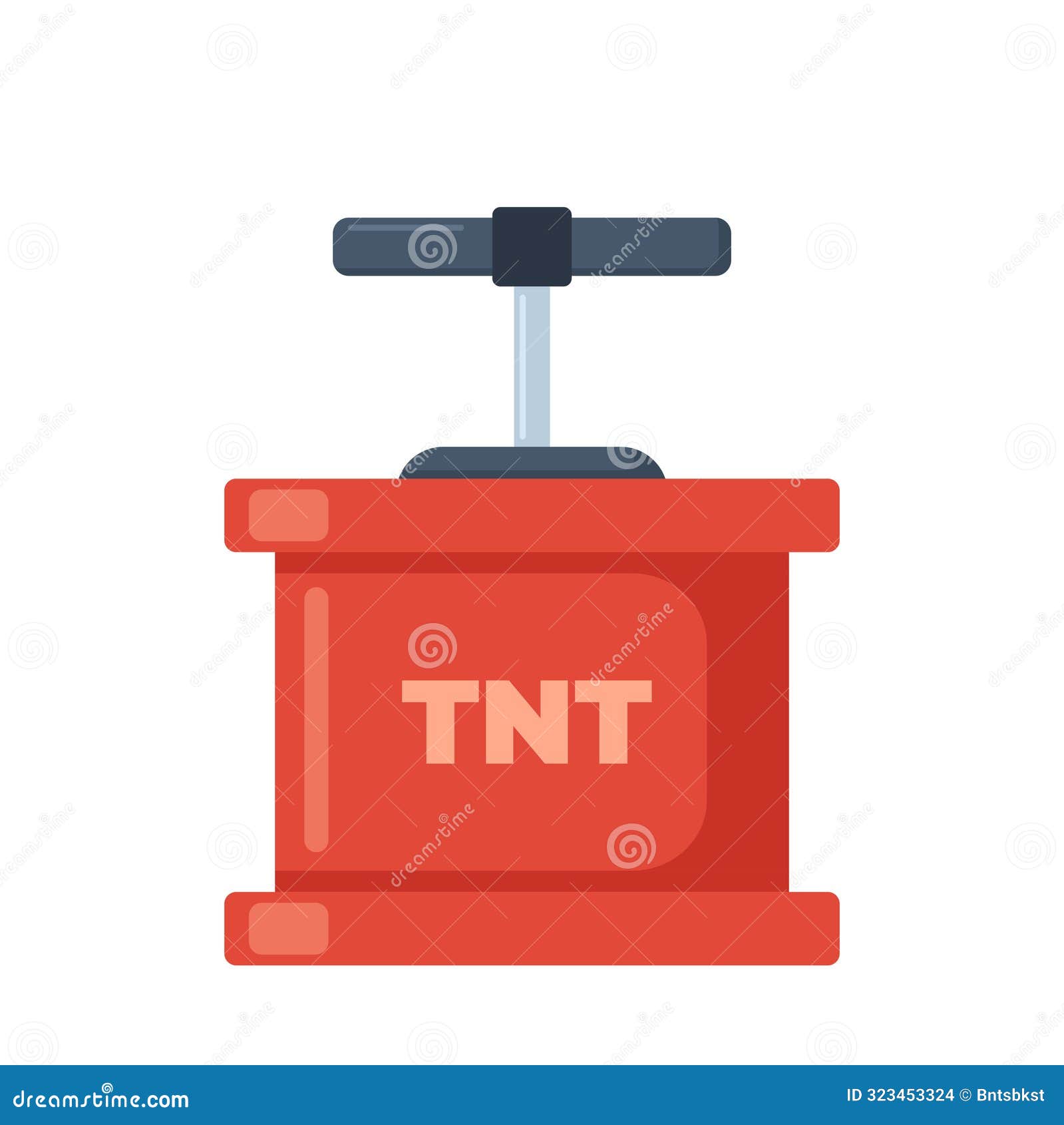 Handle Detonator Box For Dynamite Vector Object | CartoonDealer.com ...