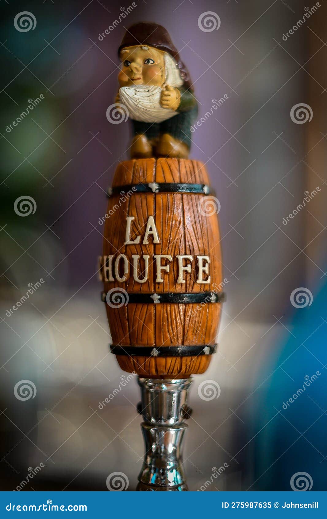 Handle of Draft Beer on Bar Counter Stock Image - Image of hops, brew ...