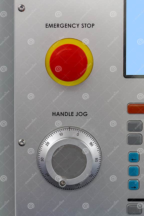 Handle Jog Control stock image. Image of technology - 243132151