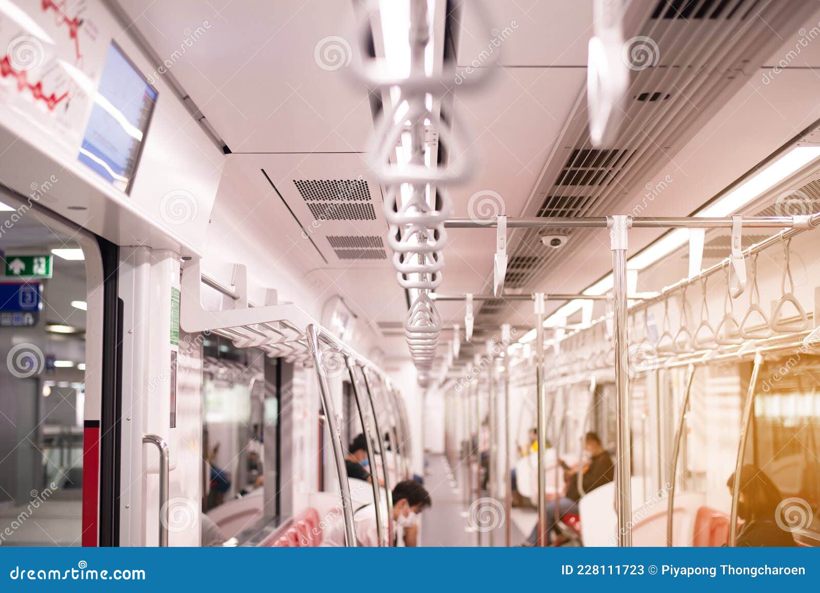 Handle Loop for Passeger Holding on the Train,Safety Handle in Subway ...