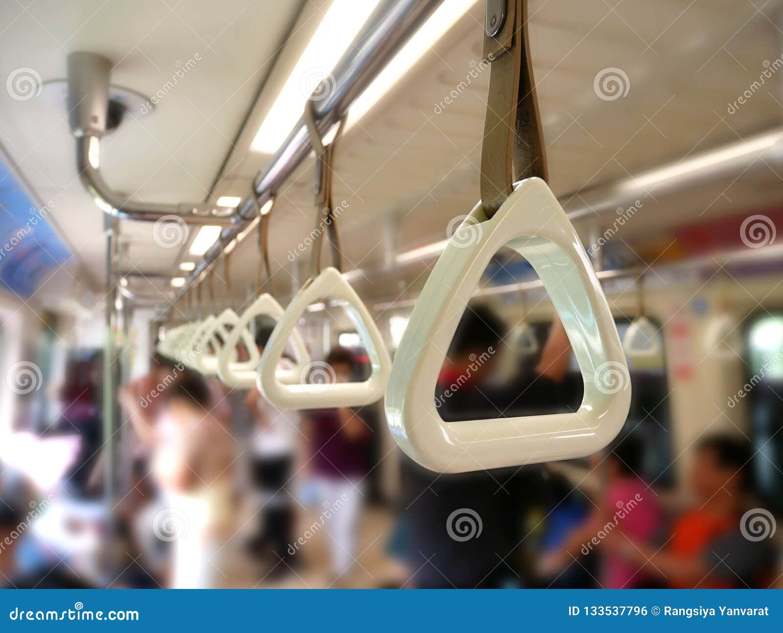 Handle loop in sky train stock photo. Image of interior - 133537796