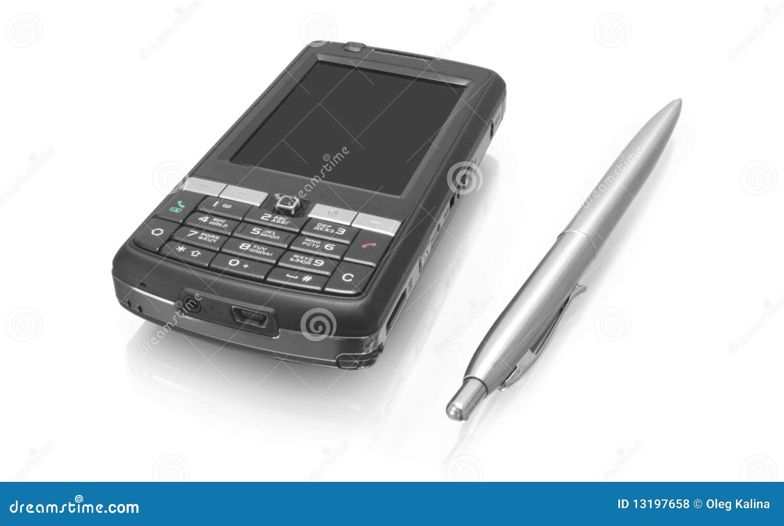 The Handle and Mobile Phone Stock Photo - Image of file, organization ...