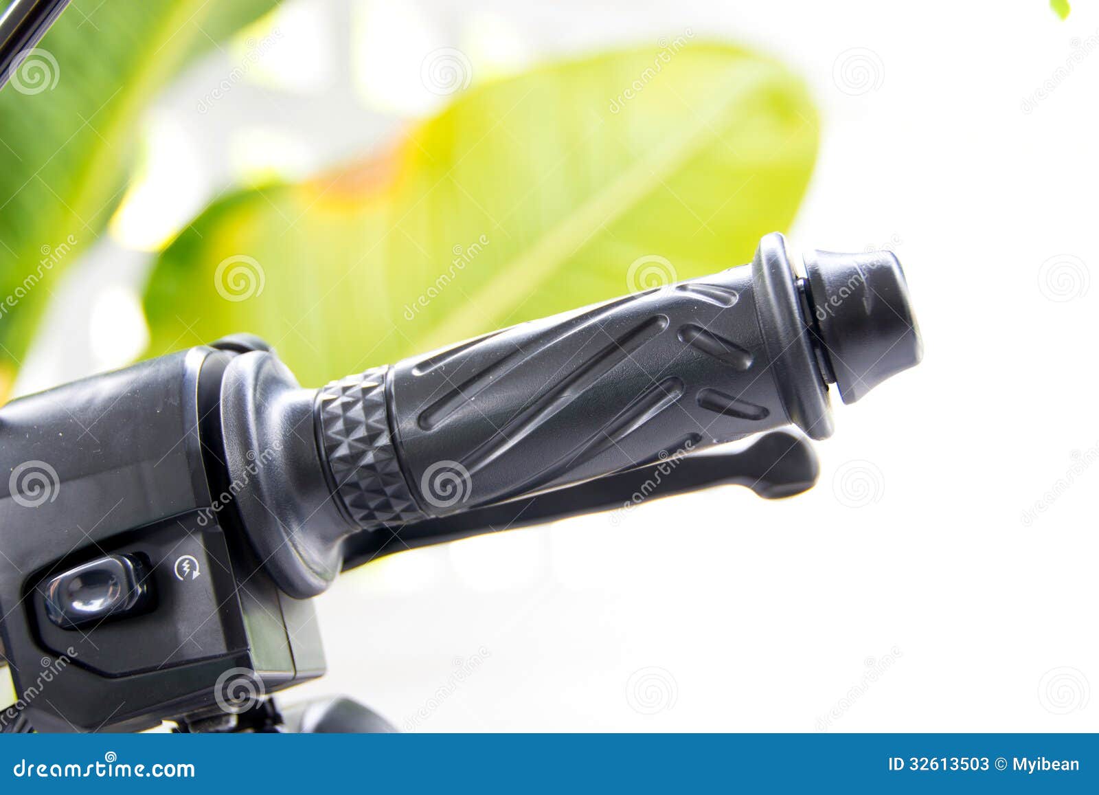 Handle of motorcycle stock image. Image of detail, black - 32613503