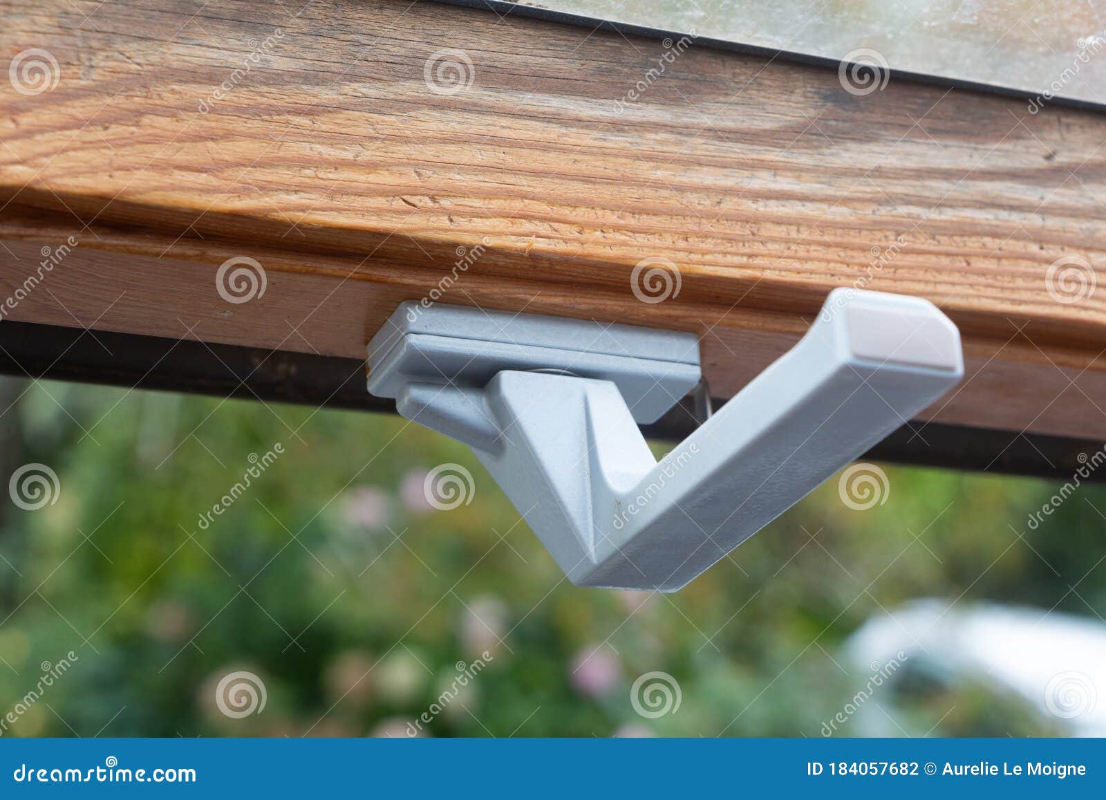 Handle of an open skylight stock photo. Image of architecture - 184057682