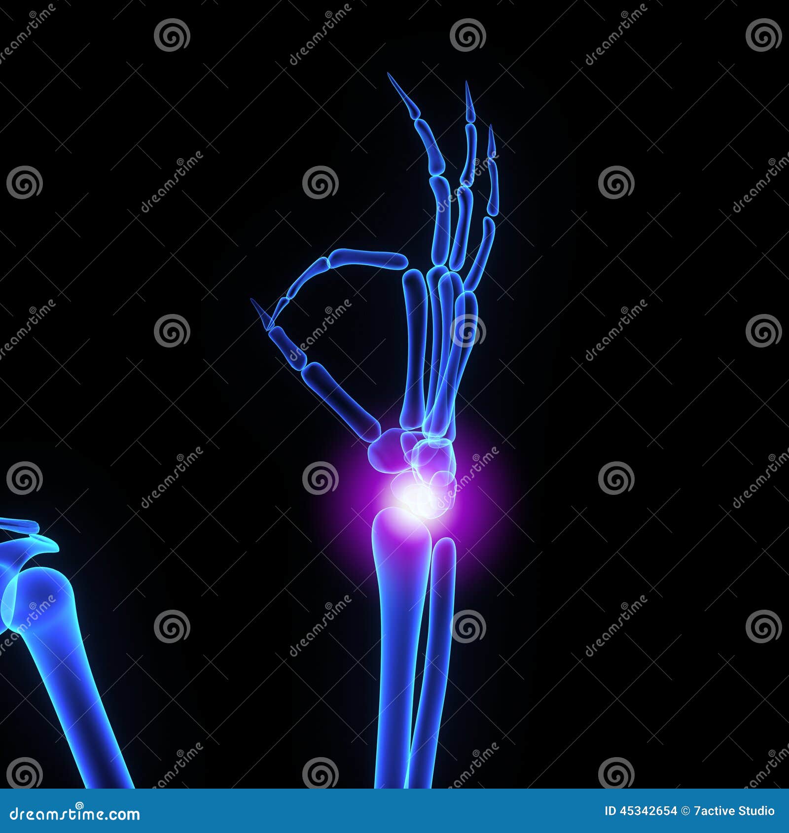 Handledskarv stock illustrationer. Illustration av normalt - 45342654