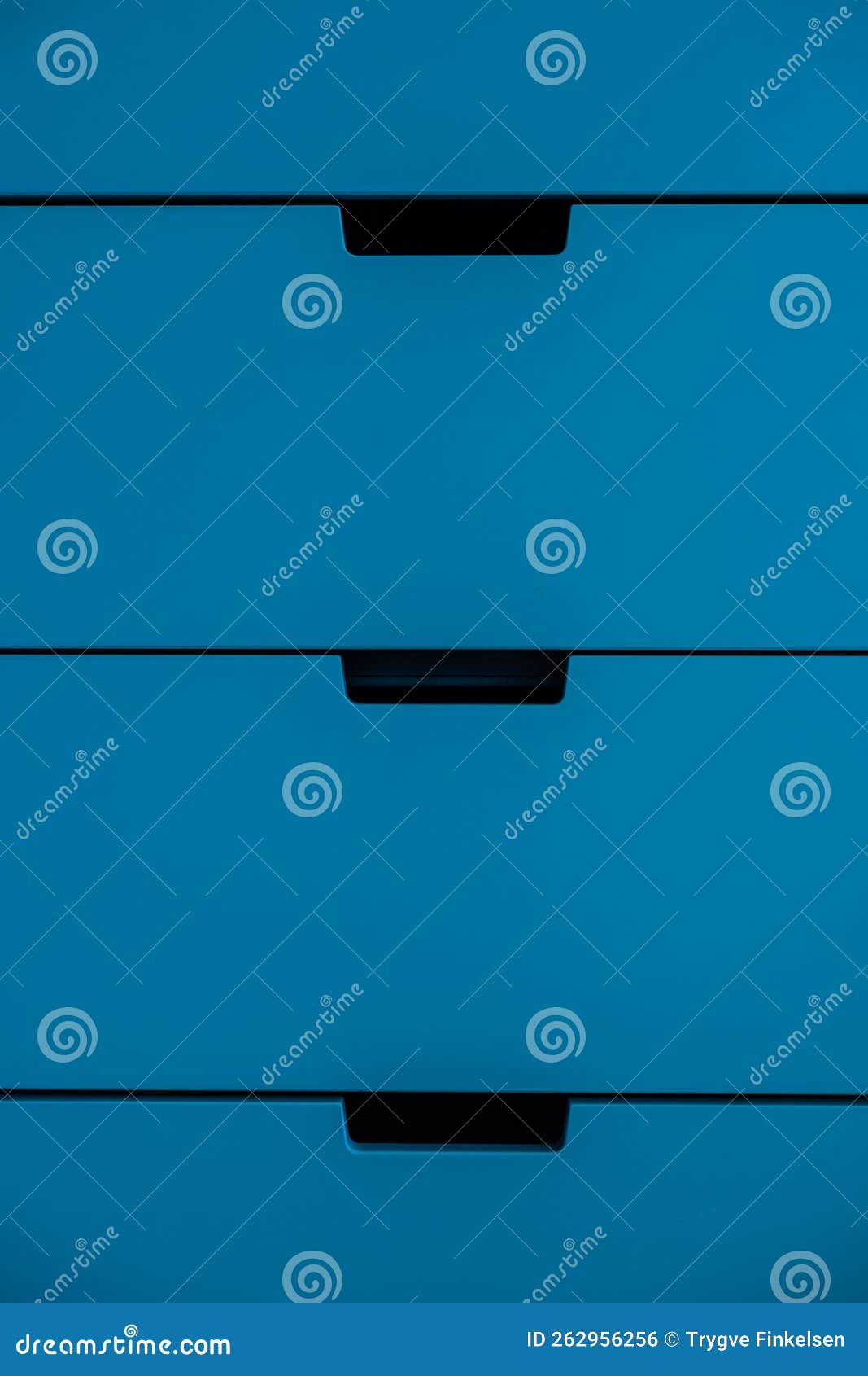 Handles of a Blue Drawers.. Stock Photo - Image of white, children ...