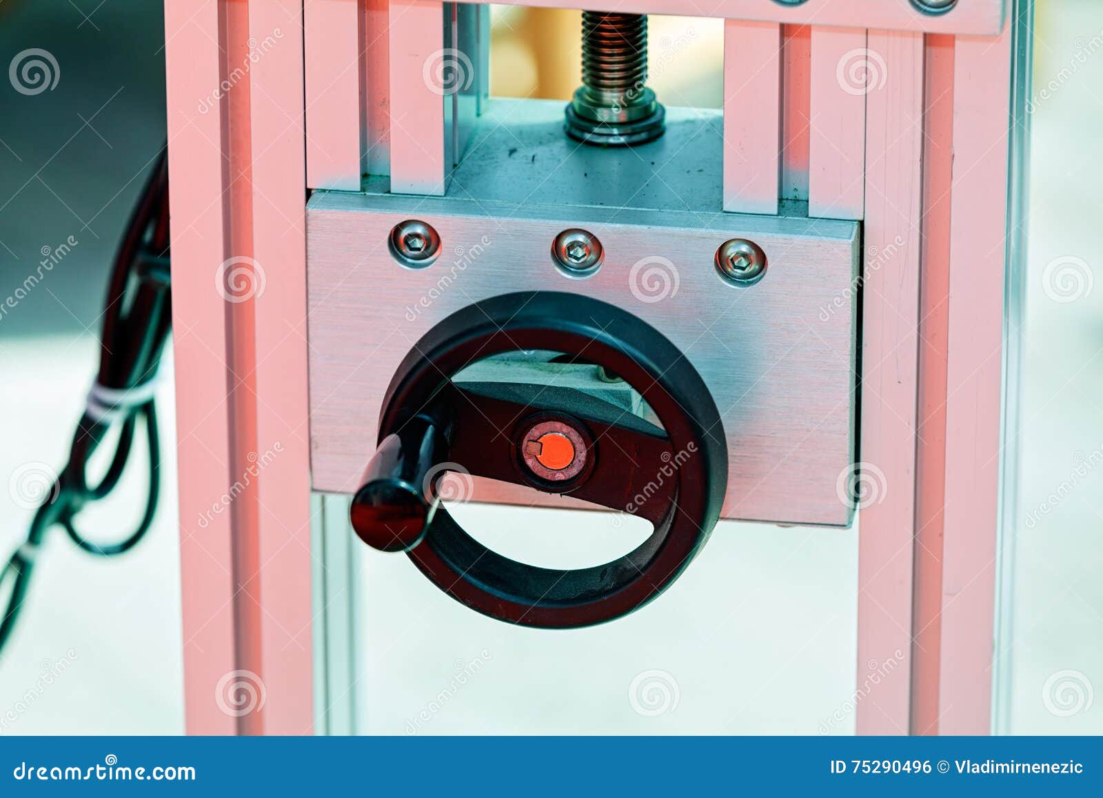 Handles on Industry Machine Stock Photo - Image of engine, ergonomics ...