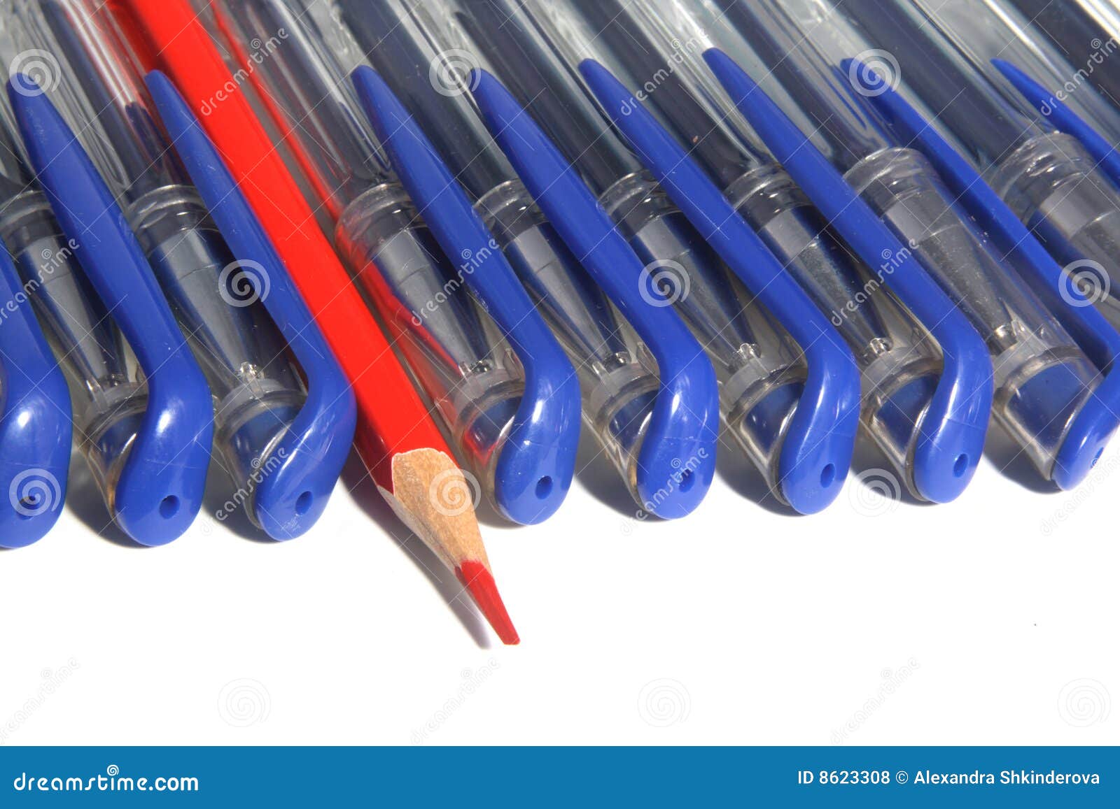 Handles And A Pencil Picture. Image: 8623308