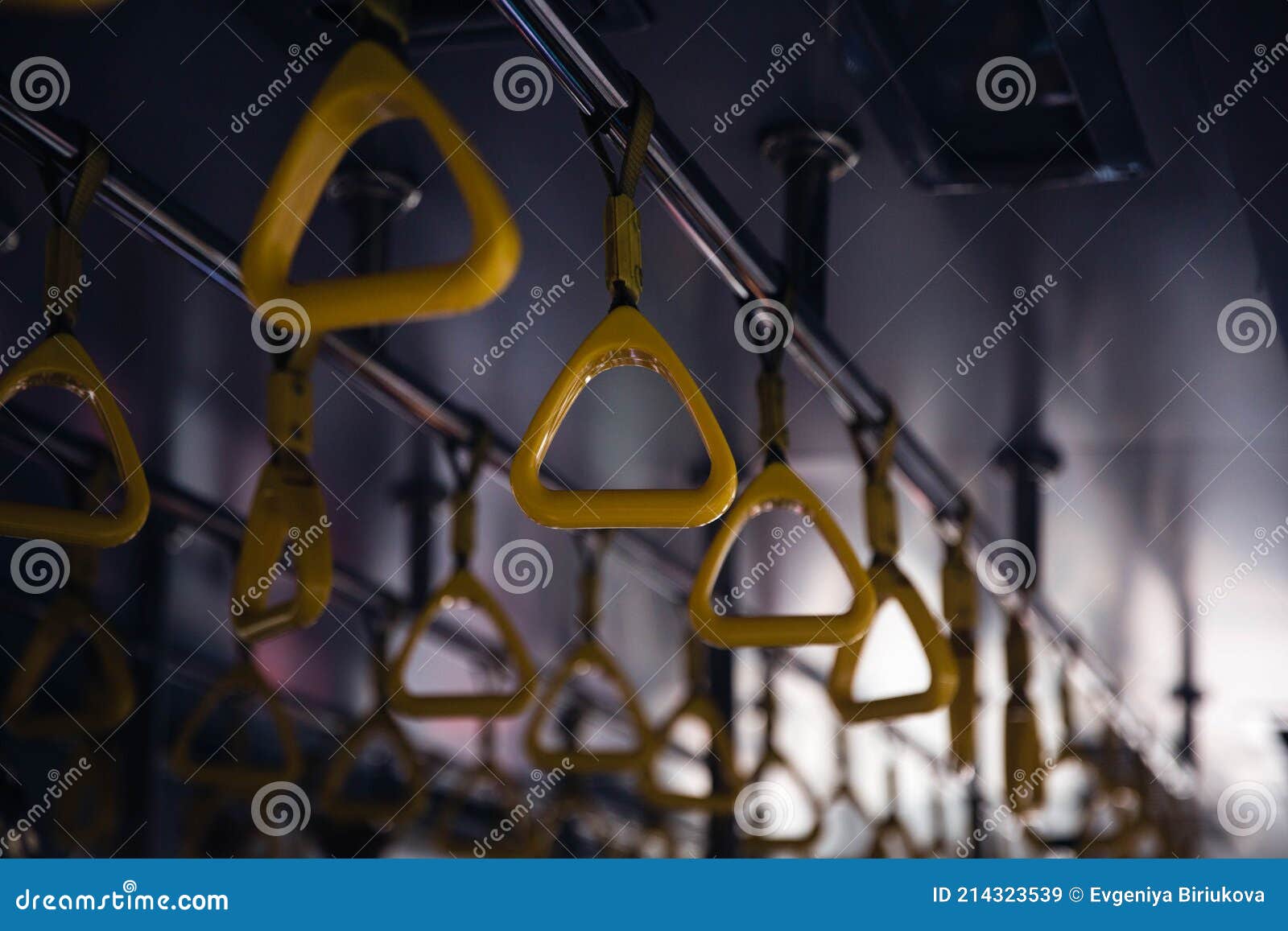 Handles for Standing Passenger Inside a Bus or Train for Safety ...