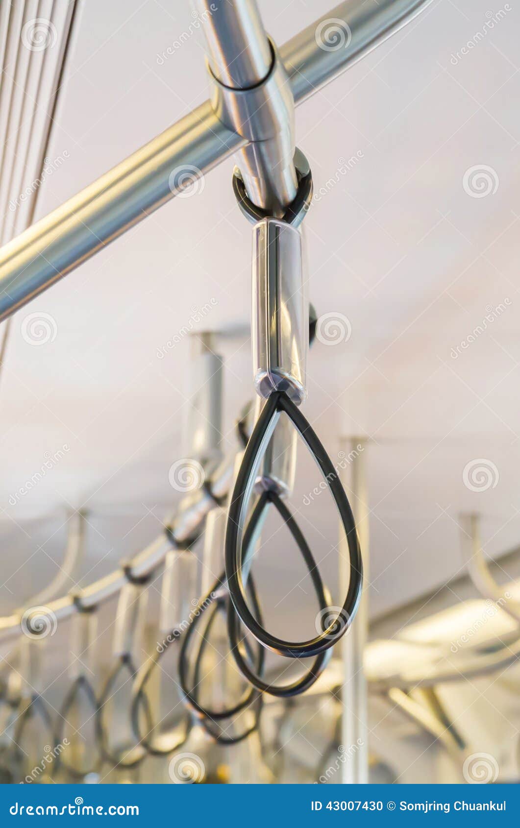 Handles for Standing Passenger Stock Photo - Image of stand, commuter ...