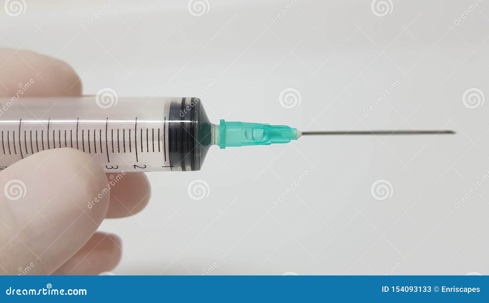Handling Disposable Syringe Stock Image - Image of isolated, blood ...