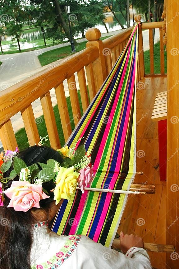 Handloom weaving stock photo. Image of handloom, design - 3169474