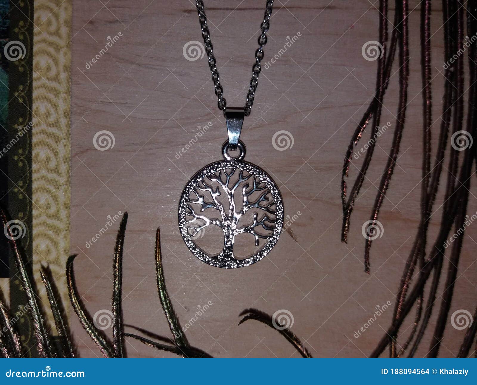 Magic Protective Pendants for Witches and Magicians Stock Photo - Image ...