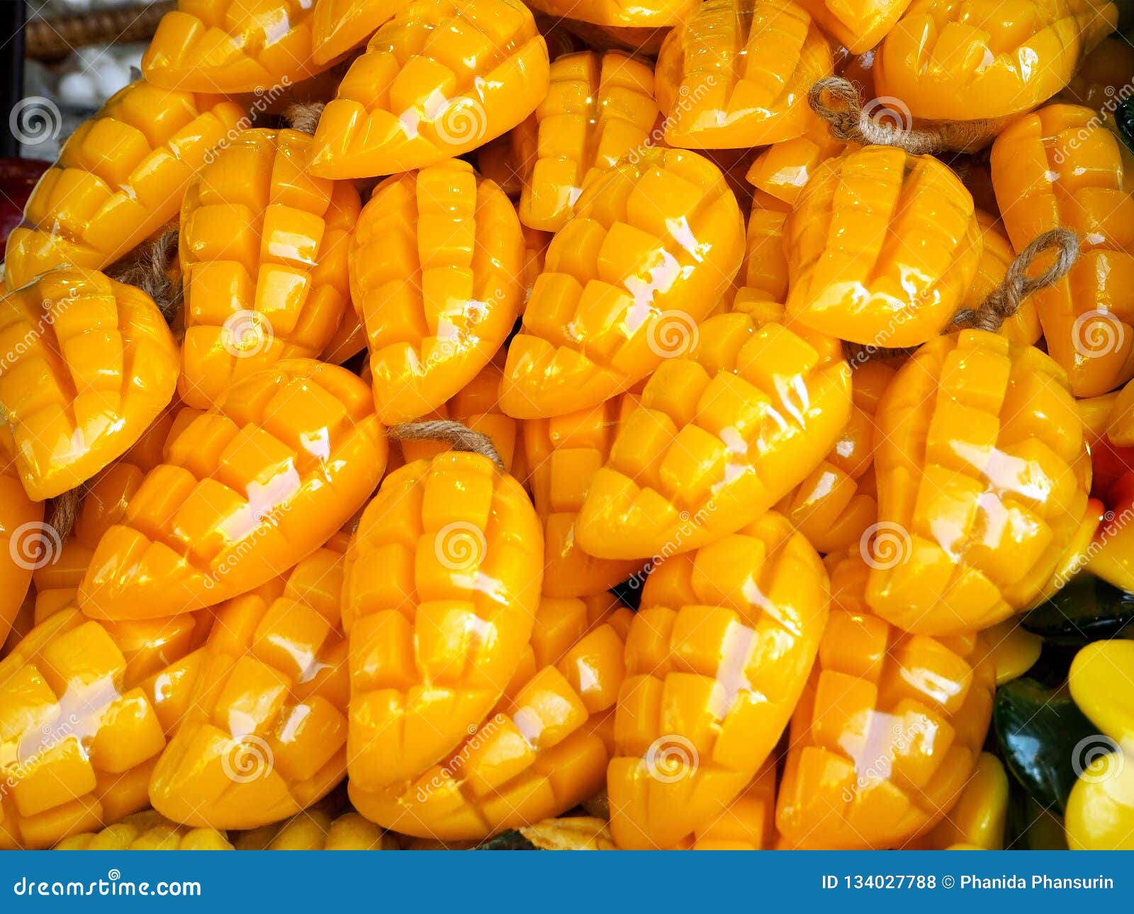 Mango Fruit Scented Soaps stock photo. Image of beautiful - 134027788