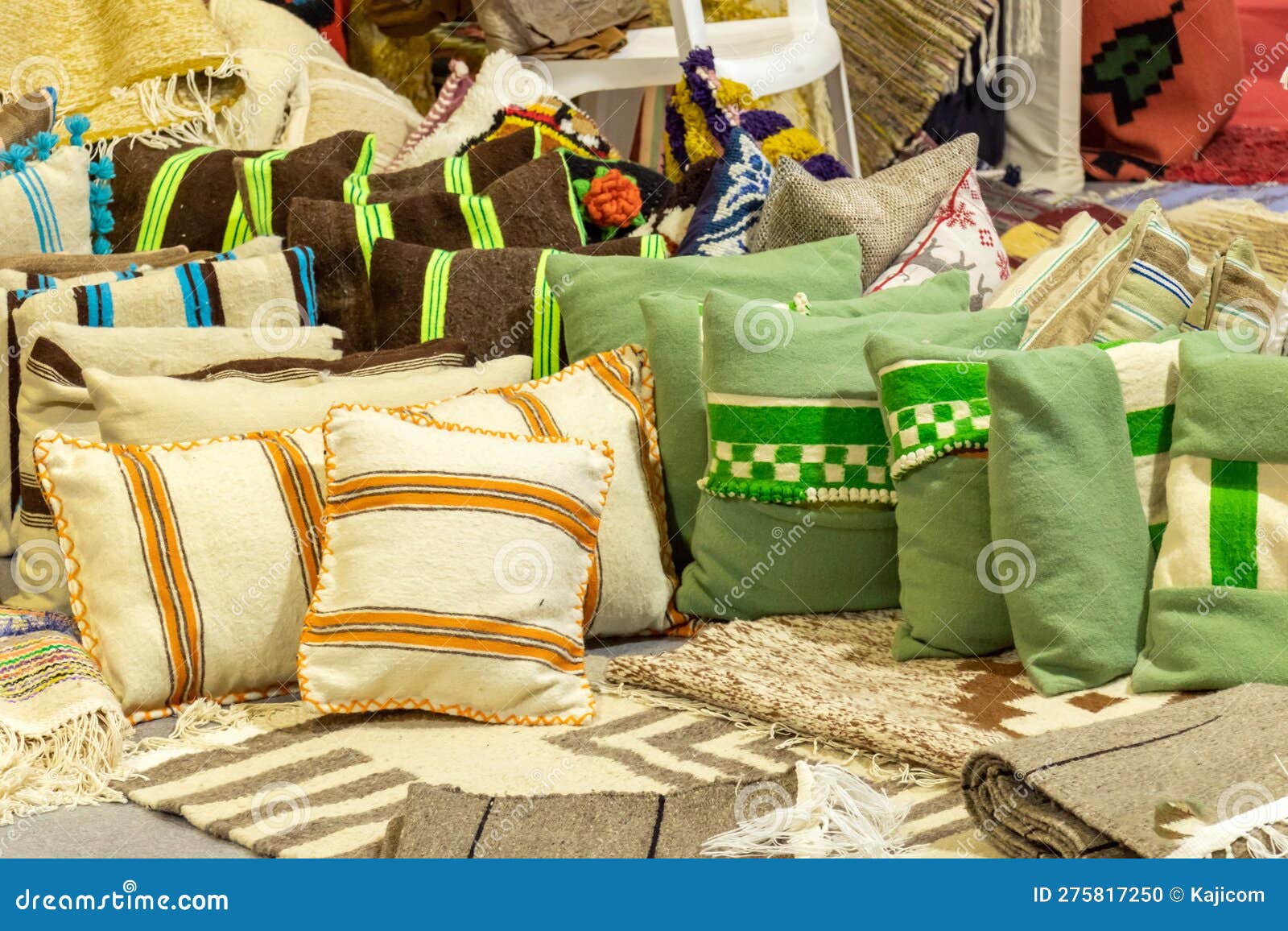 Handmade Articles at the Craft Fair Stock Photo - Image of handicrafts ...