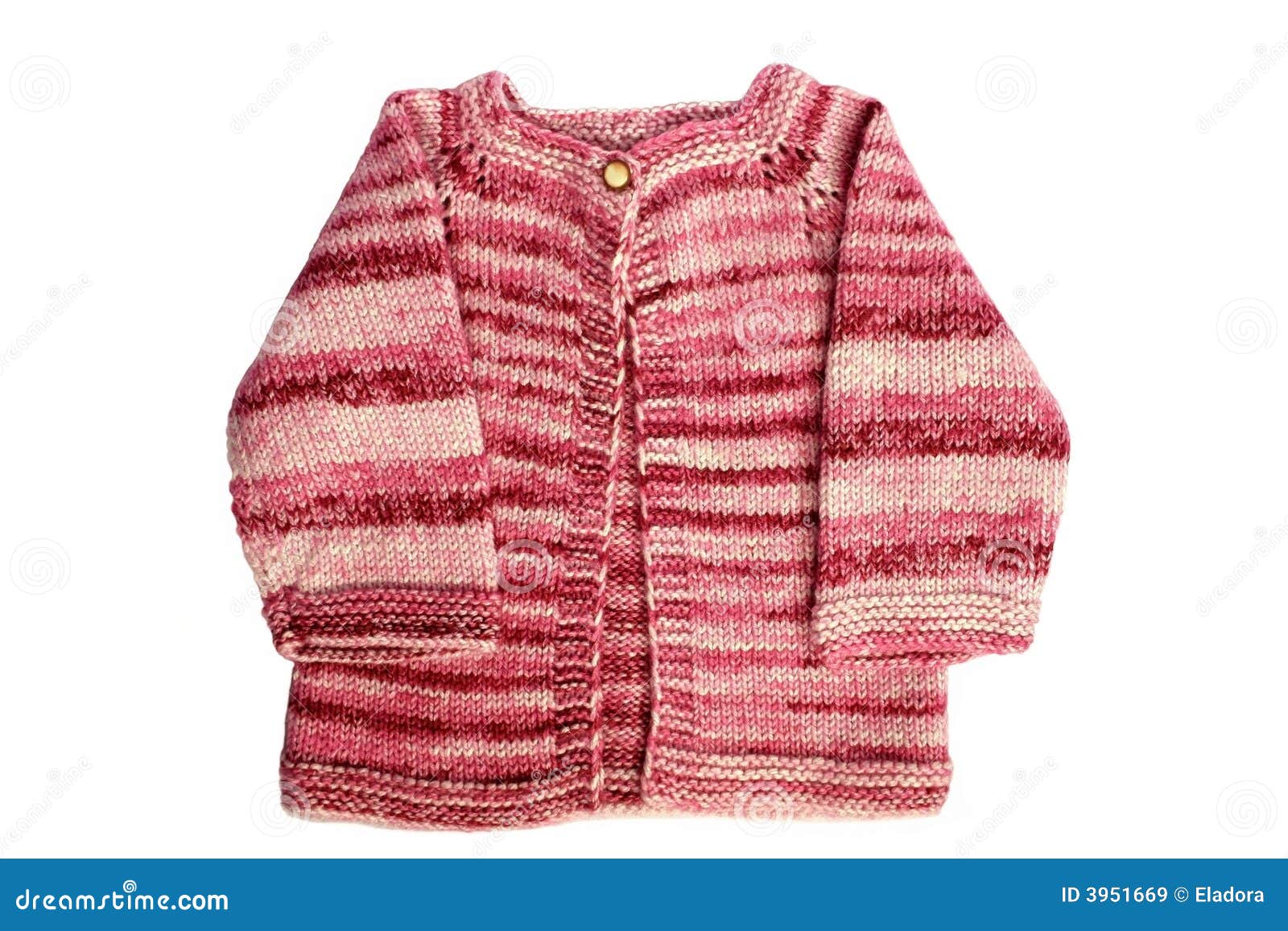 Handmade baby cardigan stock image. Image of buttoned - 3951669