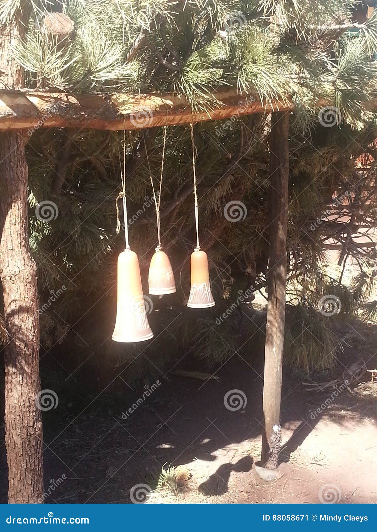 Handmade Bells stock image. Image of leanto, handmade - 88058671