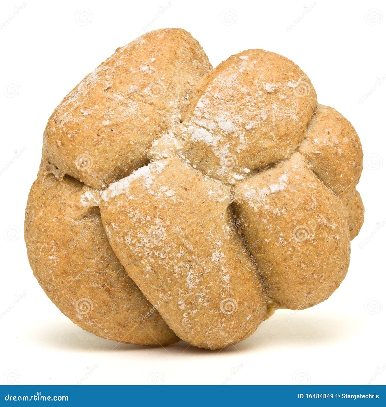 Handmade bread roll stock image. Image of large, brown - 16484849