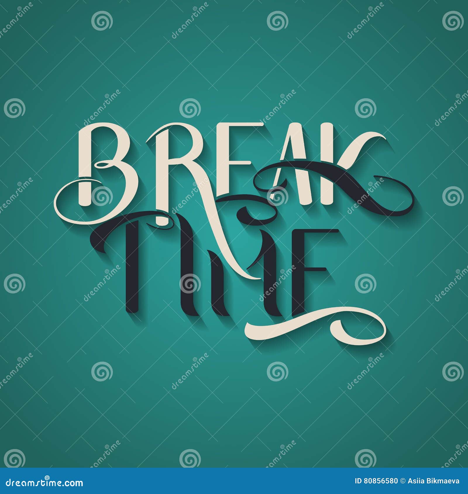 Handmade Calligraphy, Vector Illustration. Handwritten Stock Vector ...