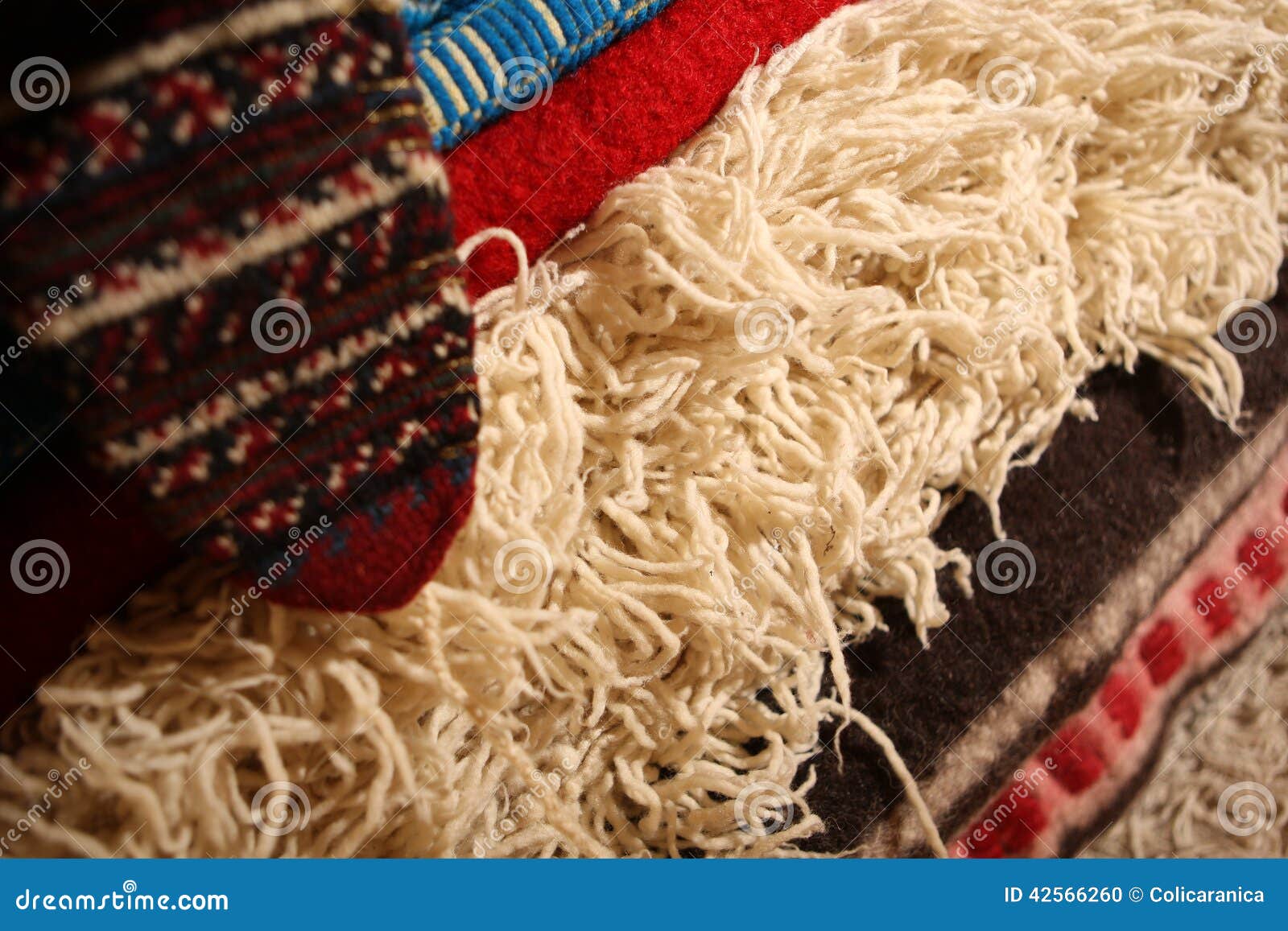 Handmade carpets stock photo. Image of material, costume - 42566260