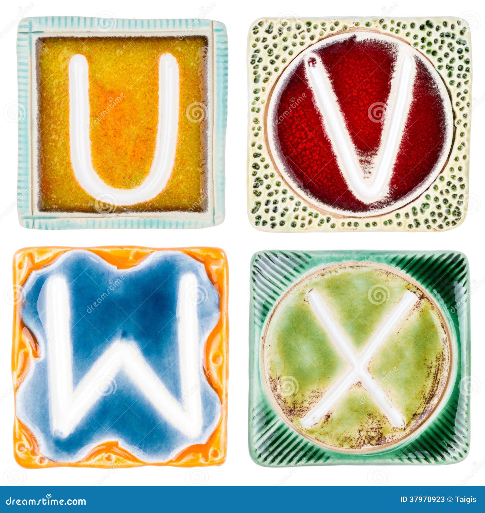 Handmade Ceramic Letters