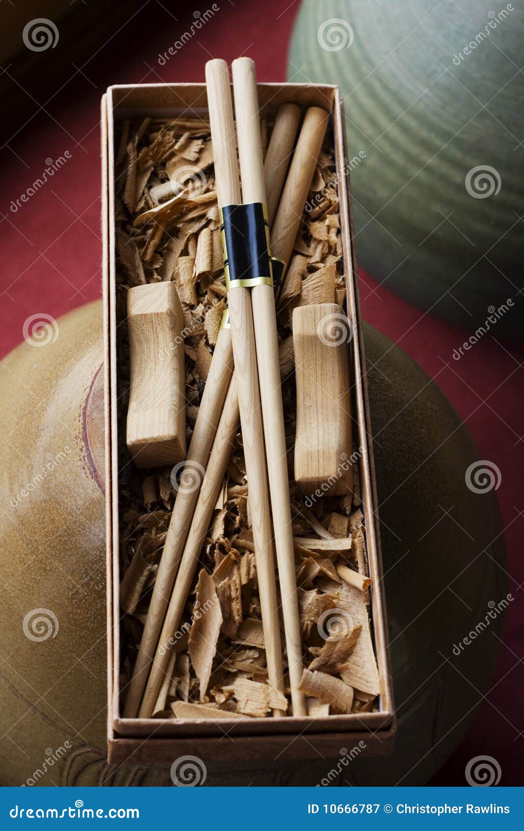 Handmade Chopsticks stock image. Image of asia, pots - 10666787