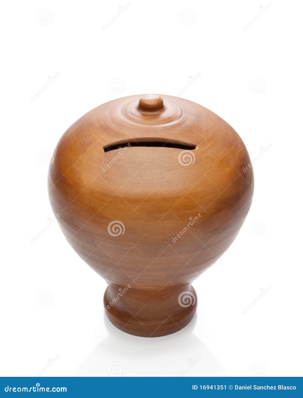 Handmade clay moneybox stock image. Image of white, concept - 16941351