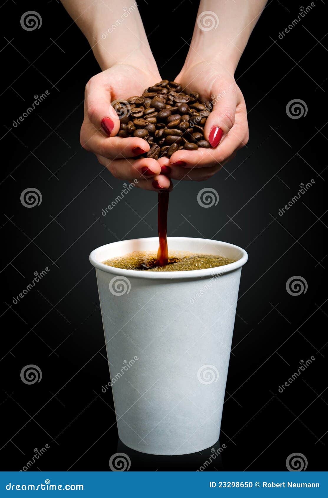 Handmade coffee stock photo. Image of brown, aroma, draught - 23298650