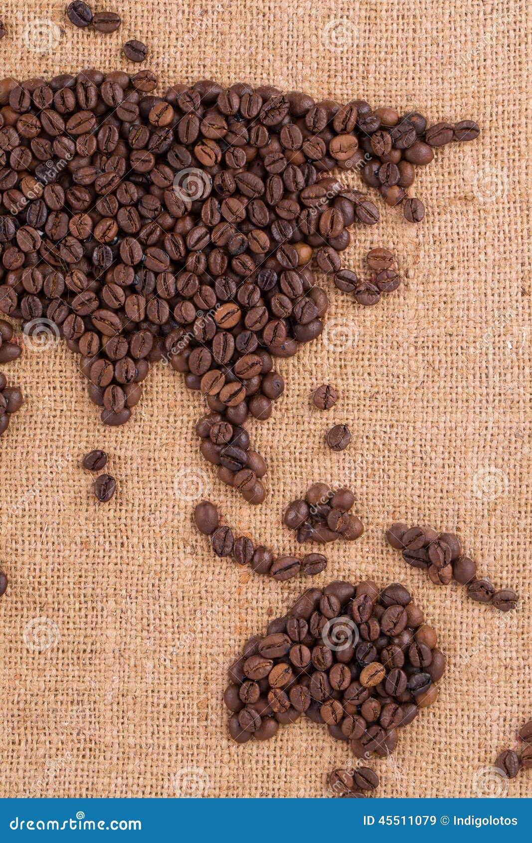Handmade coffee map stock image. Image of grain, background - 45511079