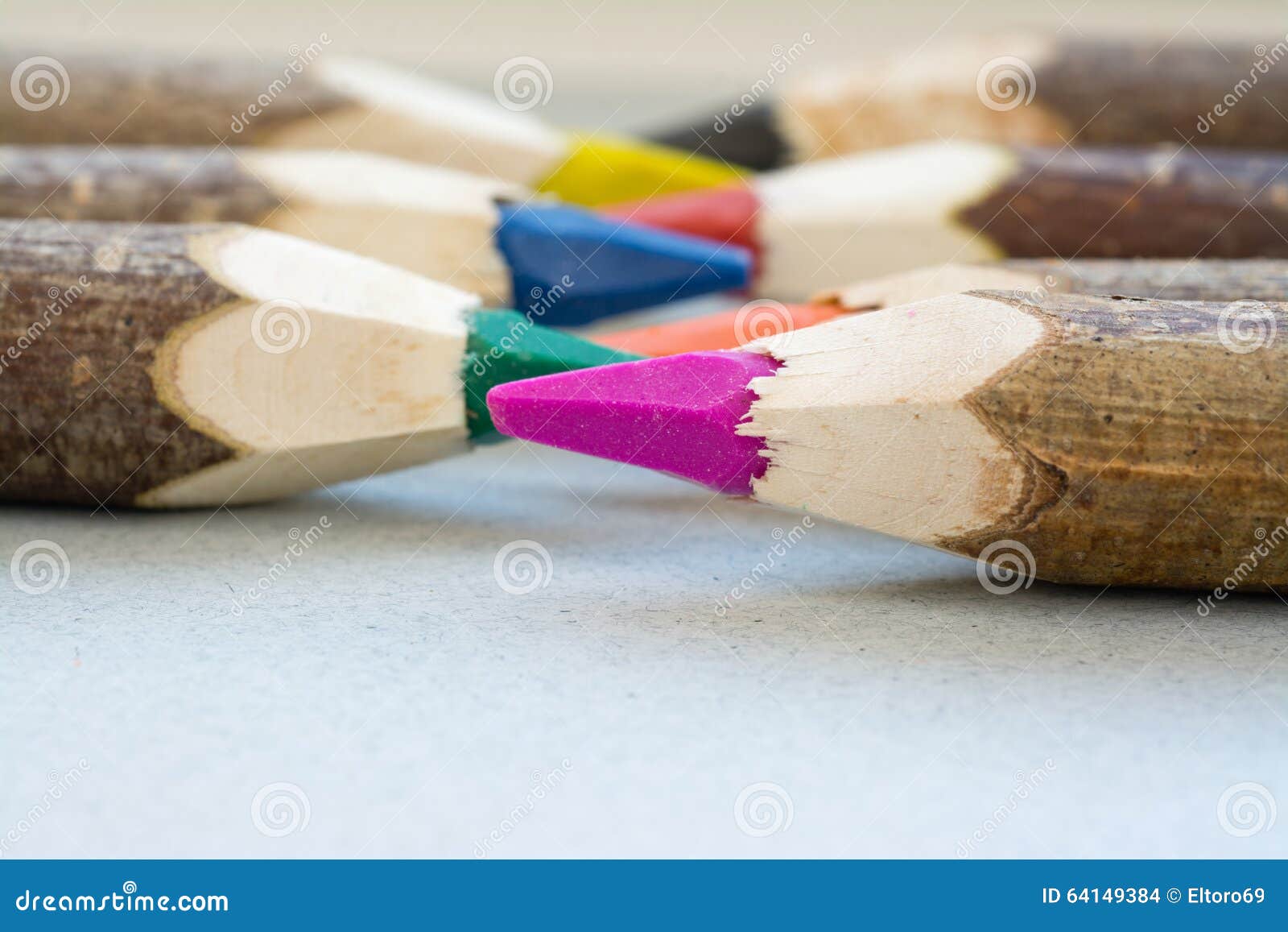 Handmade color crayons stock photo. Image of colored - 64149384