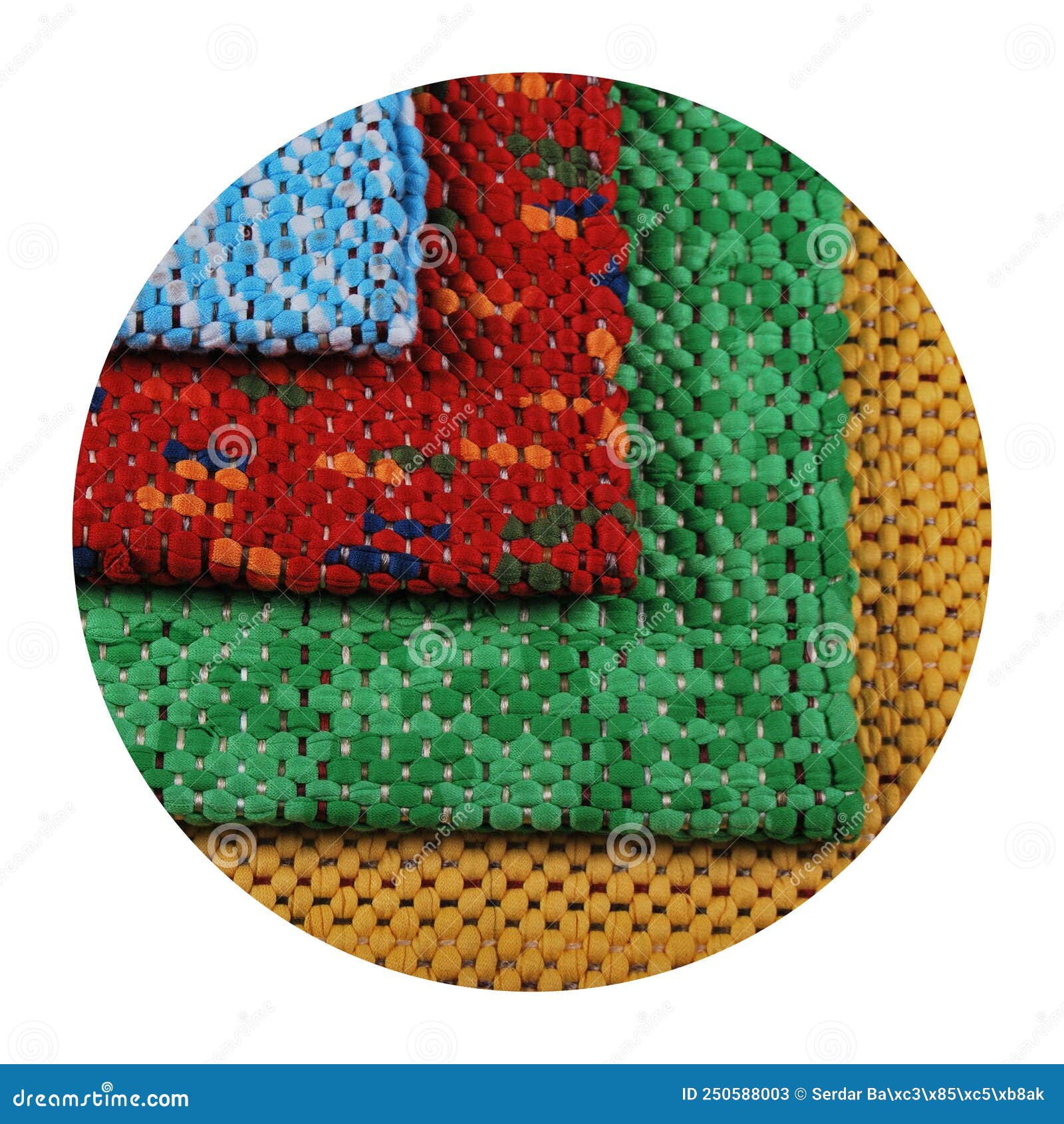 Handmade Colored Carpet and Rug Weavings, Colorful Rug Textures Stock ...