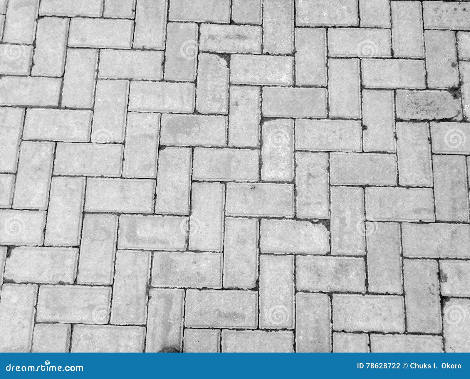 Handmade Concrete Floor Tile Stock Photo - Image of black, brick: 78628722