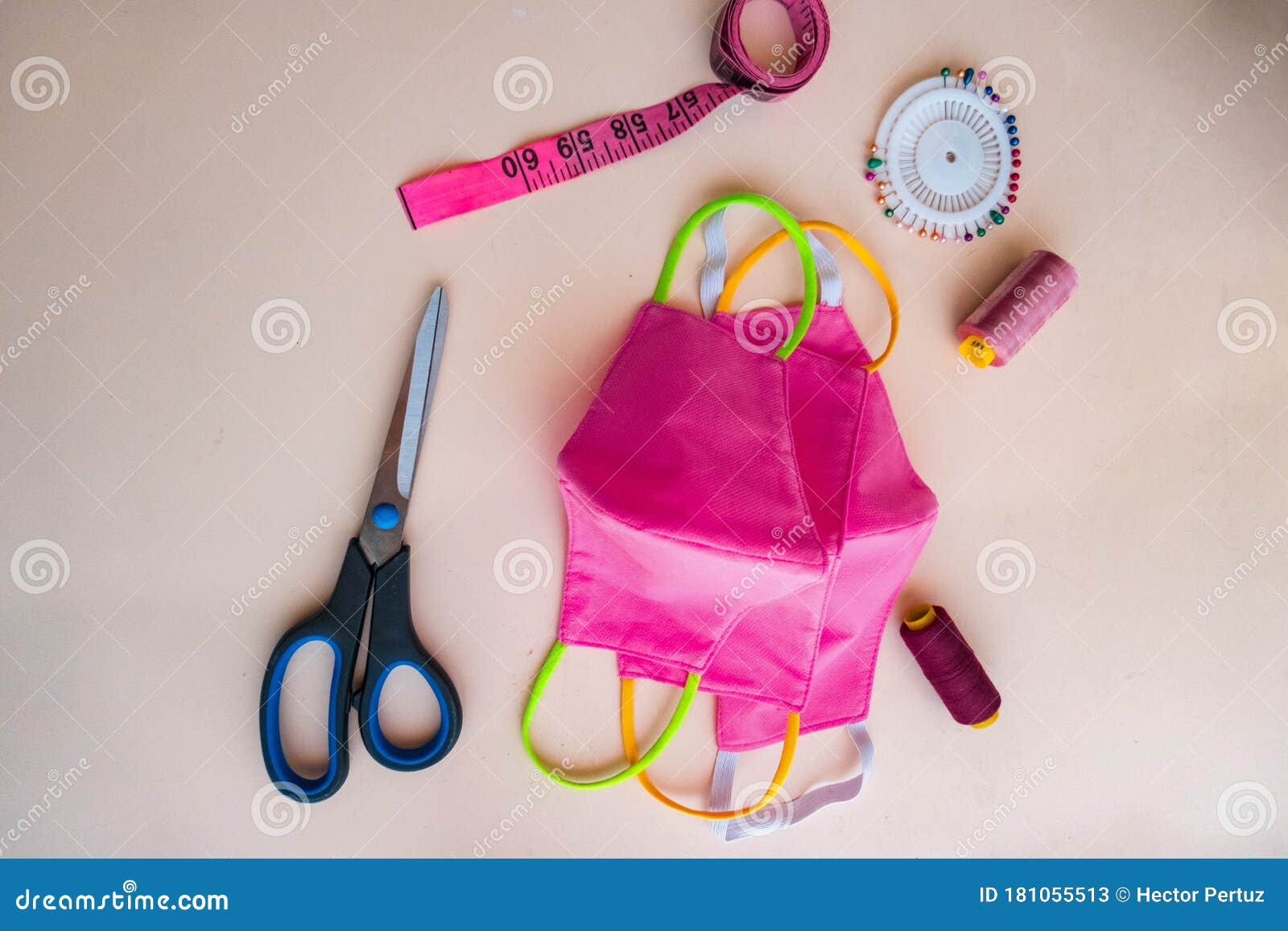 Handmade Coronavirus Protective Medical Mask Manufacturing Process ...