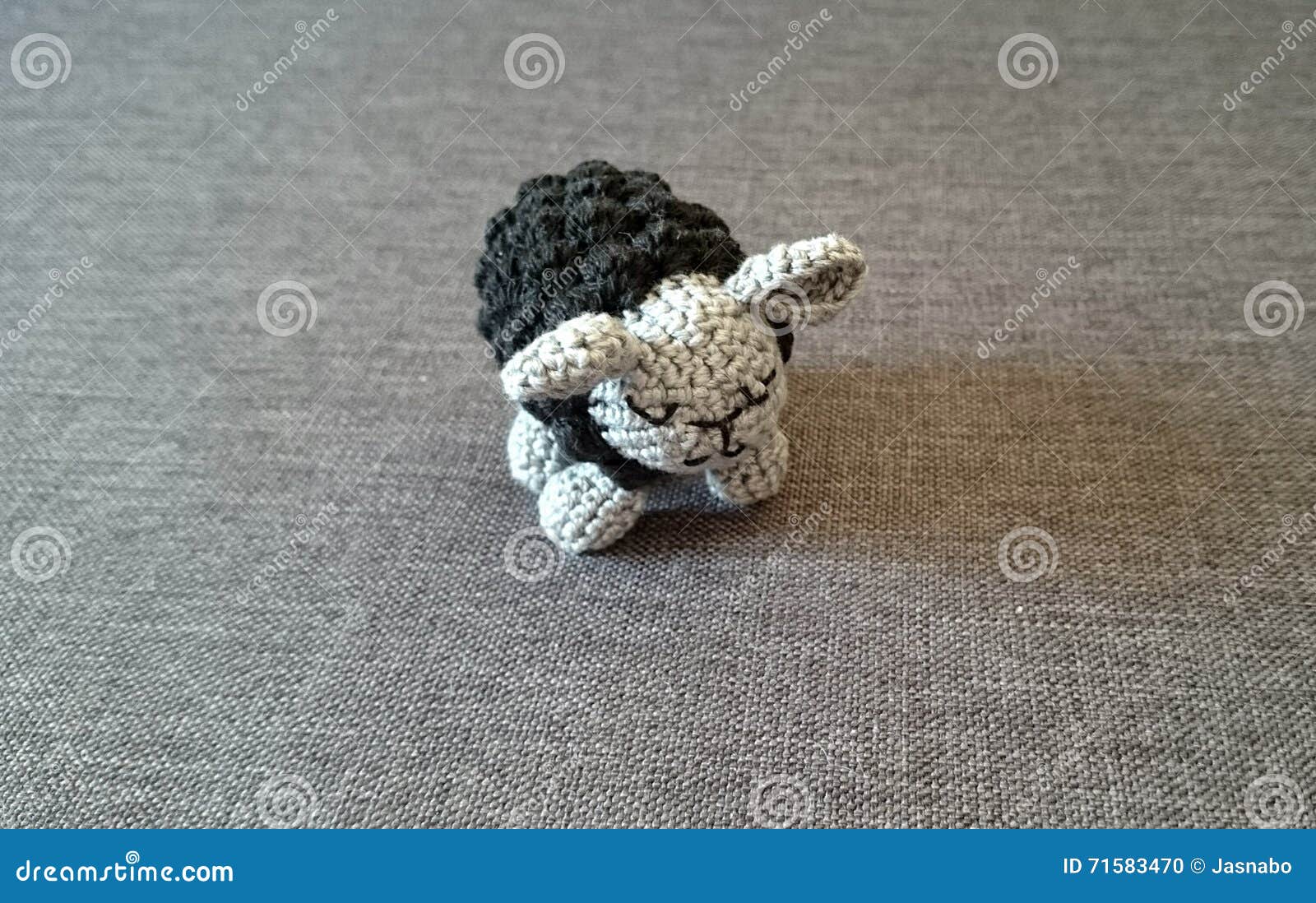 Handmade crochet sheep stock photo. Image of hobby, sheep - 71583470