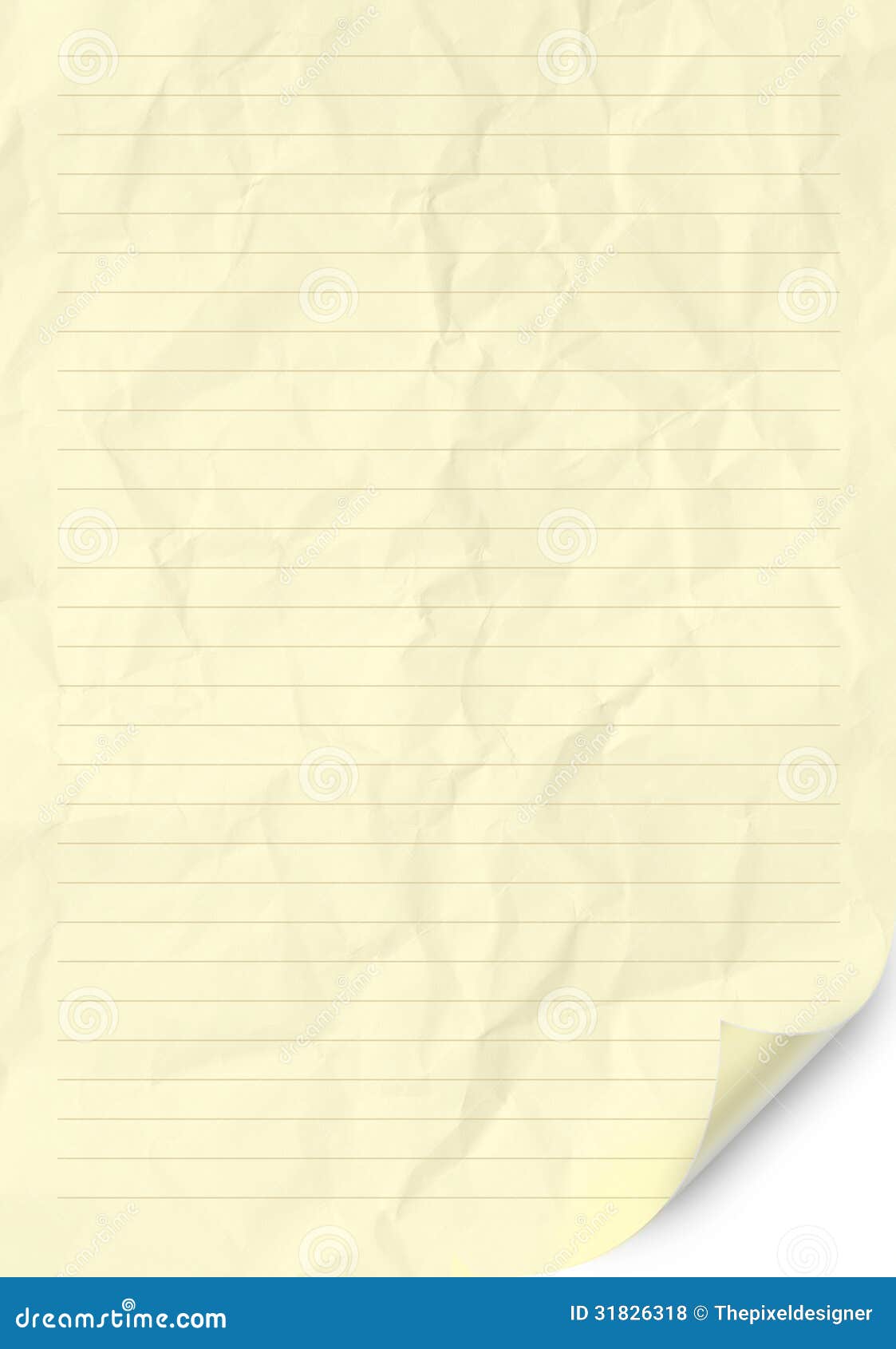 Handmade Crumpled Paper Texture Royalty-Free Stock Photography ...