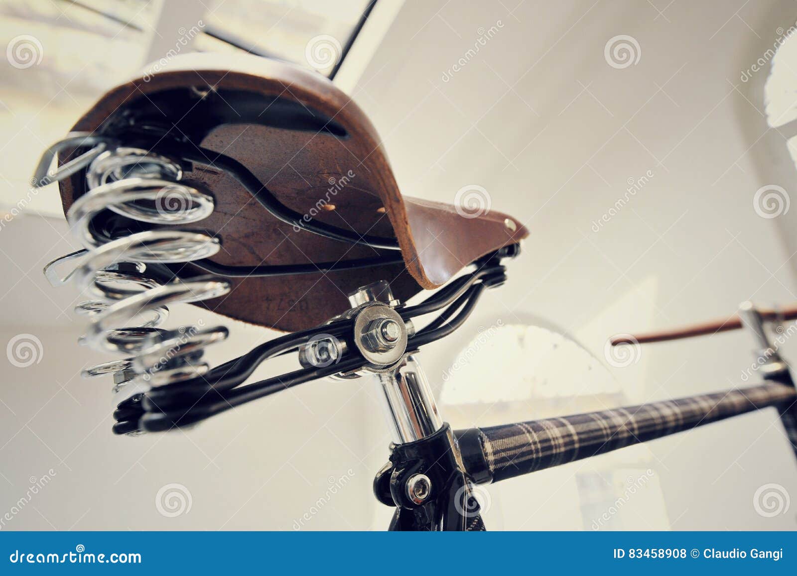 Handmade Custom Luxury Bicycle Vintage Look Stock Photo - Image of ...