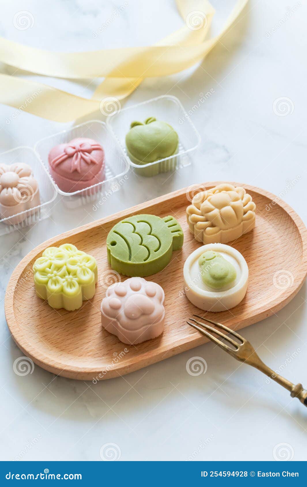 Handmade Cute Shaped Pastries on a Plate Stock Photo - Image of plate ...