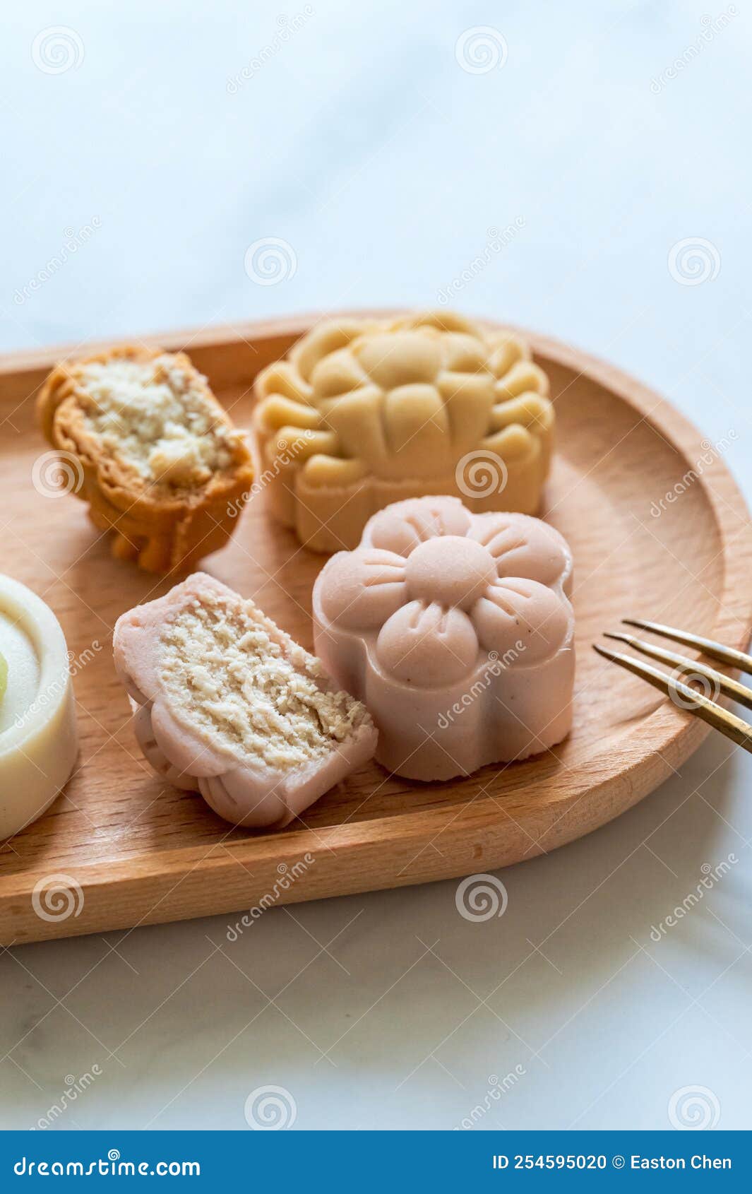 Handmade Cute Shaped Pastries on a Plate Stock Photo - Image of cake ...