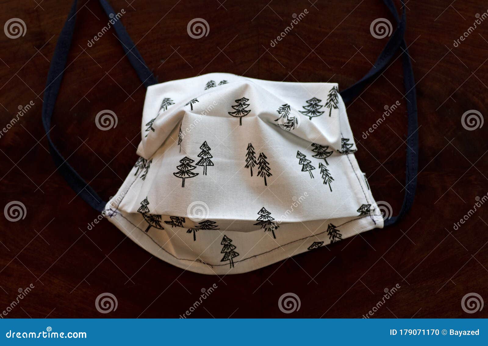 Handmade design face mask stock photo. Image of care - 179071170