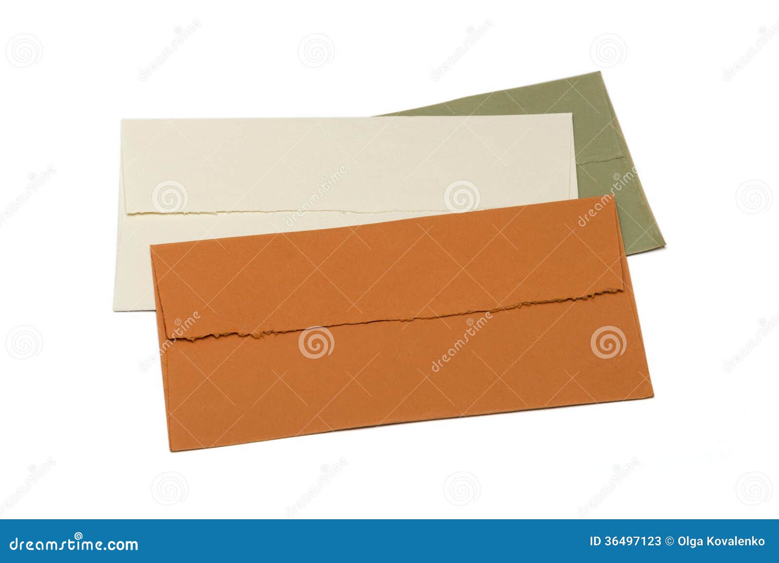 Handmade envelopes stock image. Image of envelope, correspondence ...