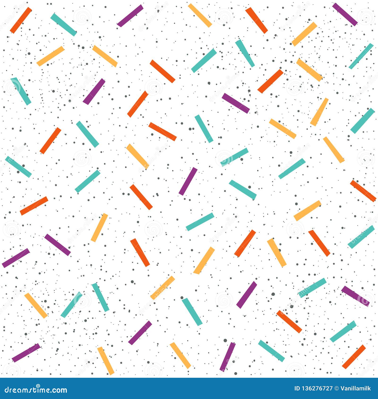 Handmade Geometric Angular Line Seamless Pattern Stock Illustration ...