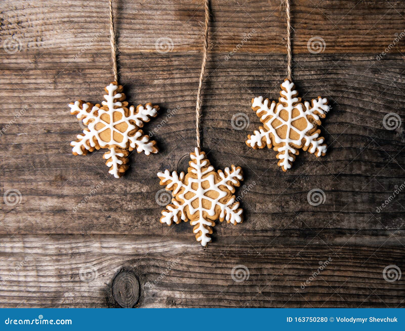 Handmade Gingerbread Stars Cookies Texture Stock Photo - Image of ...